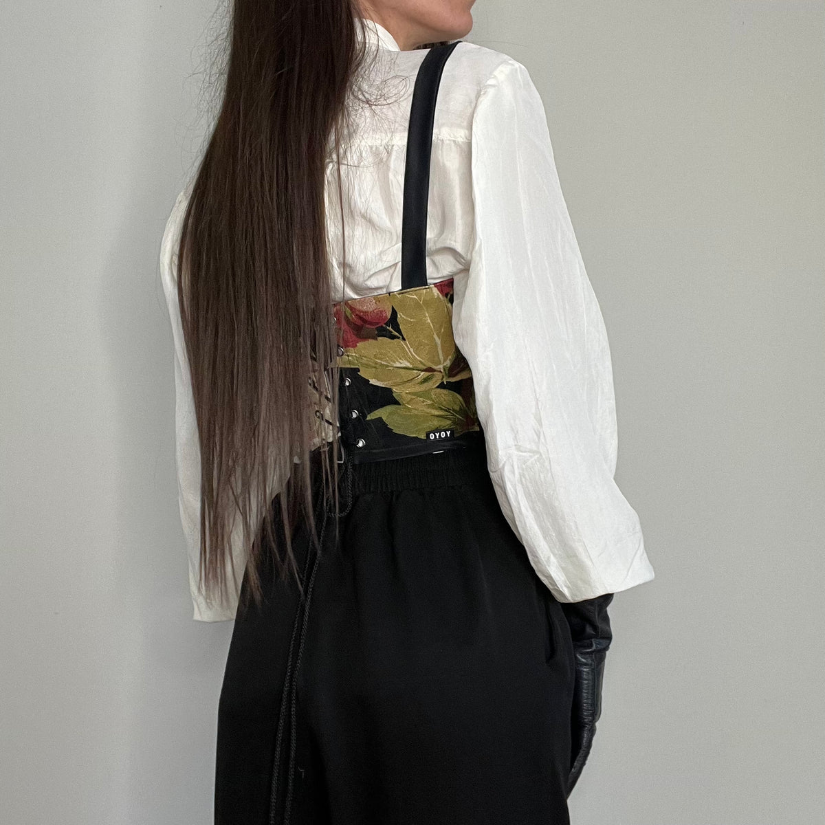 Black Tie Underbust Corset Yoyo